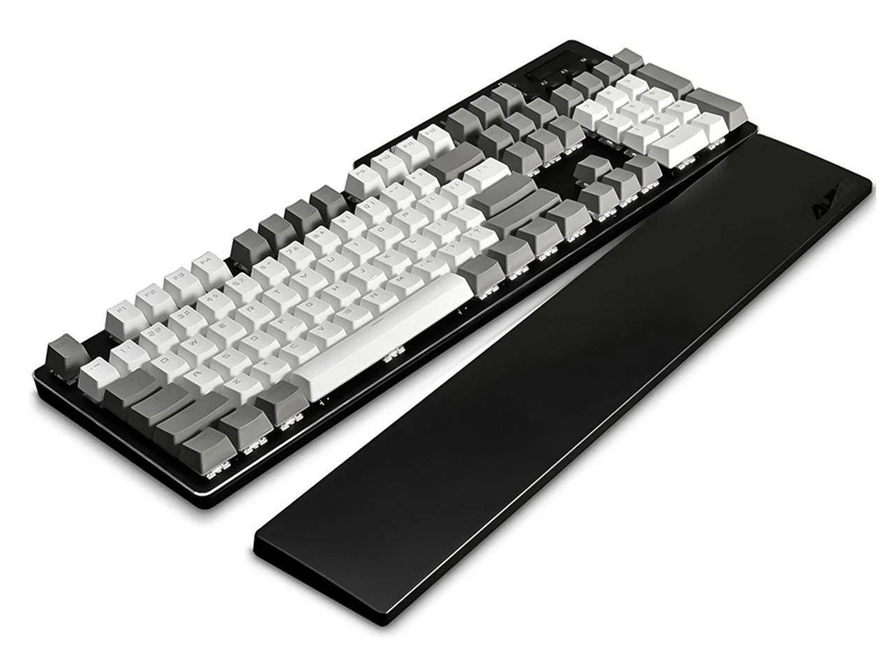 AJAZZ AK35I 104 Keys Wired Mechanical Keyboard Black – Gray in BD